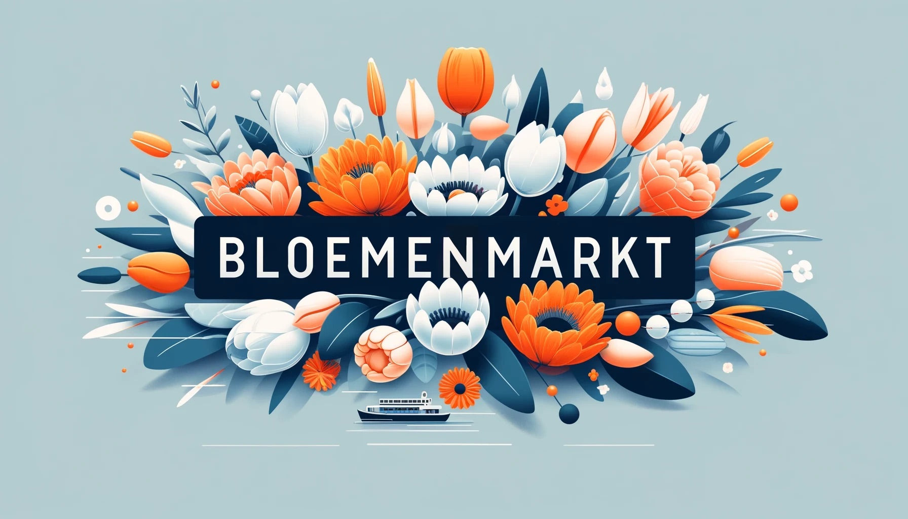 Bloemenmarkt: Amsterdam’s Floating Flower Market - Zach + Alison